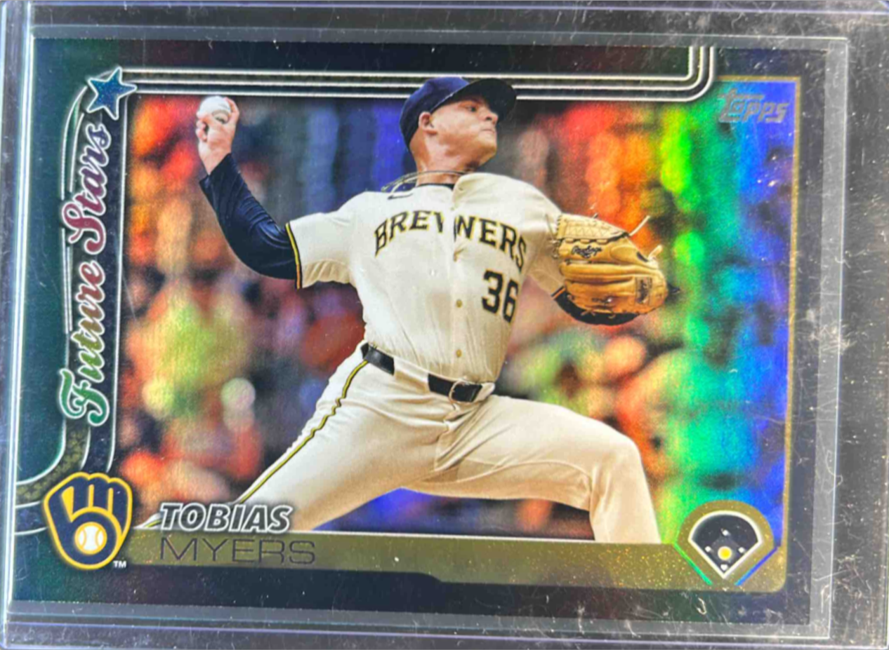 Tobias Myers 2025 Topps #636 Black Rainbow /10 Price Guide - Sports ...