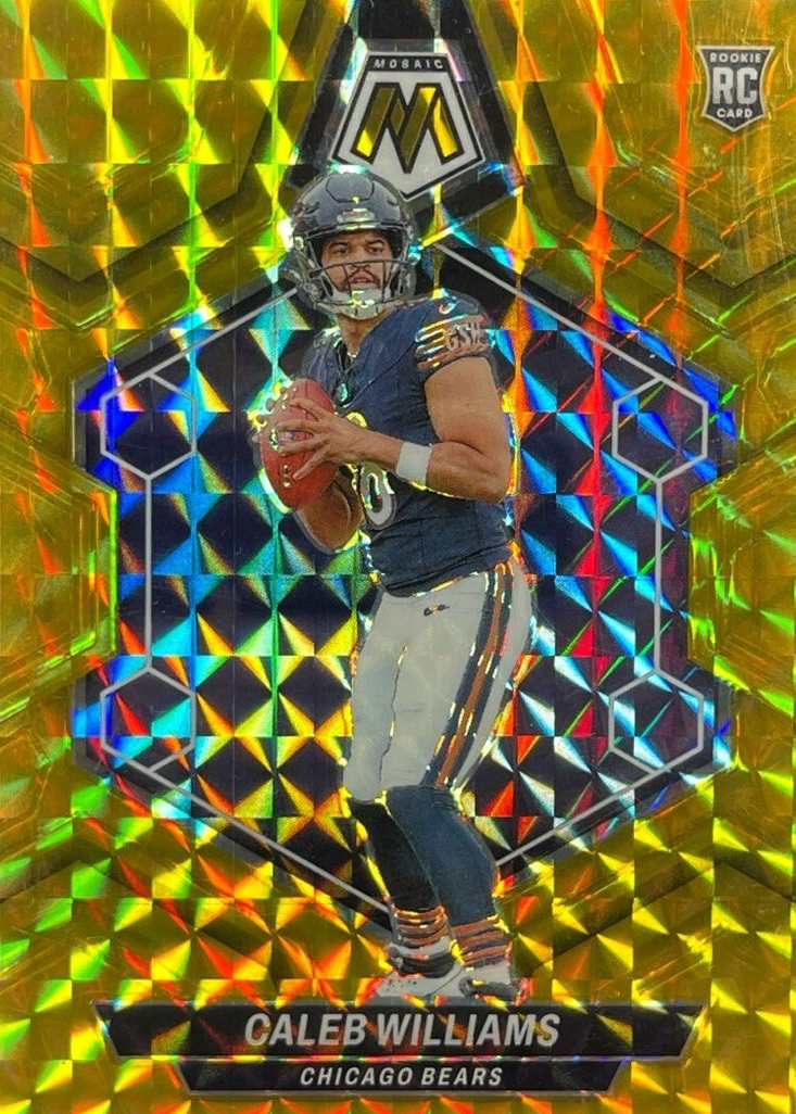 Caleb Williams 2024 Mosaic #301 Gold /10 Price Guide - Sports Card Investor
