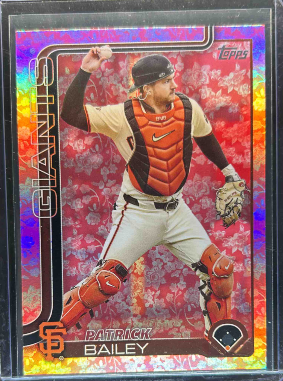 Patrick Bailey 2025 Topps #70 Holiday Flowers /50 Price Guide - Sports ...