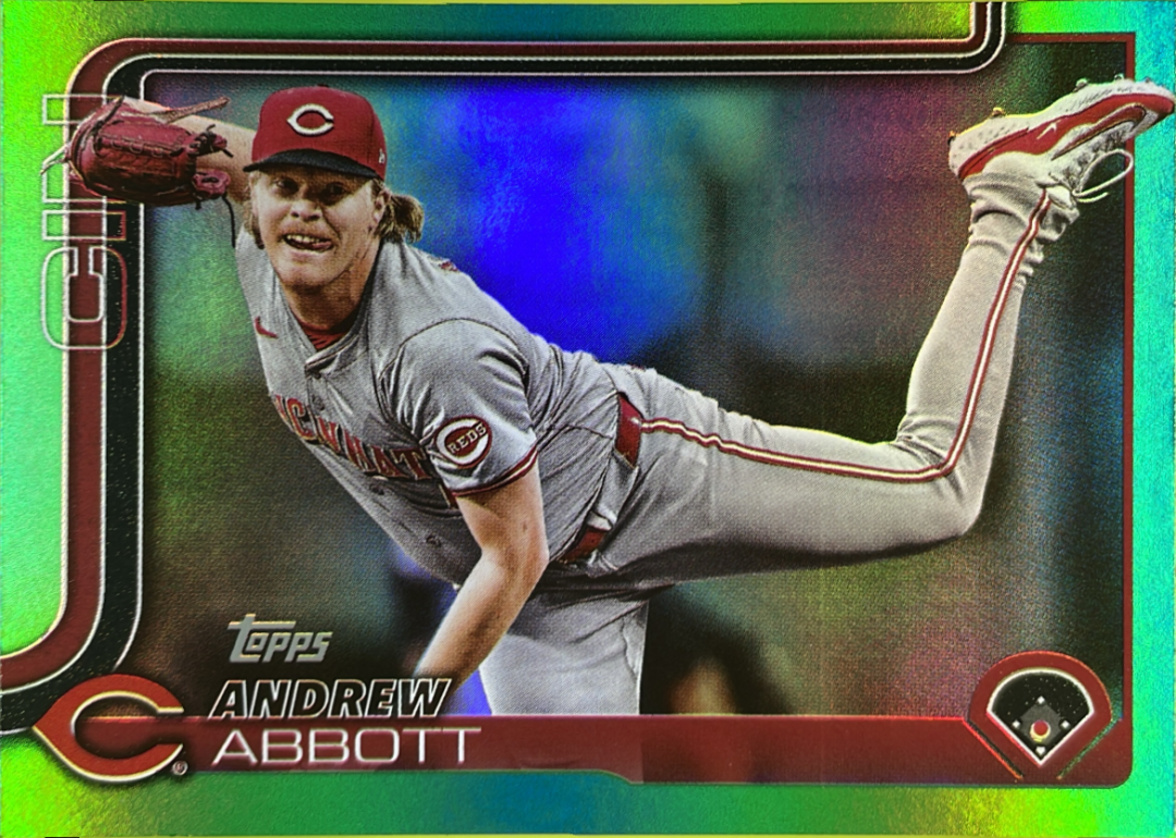 Andrew Abbott 2025 Topps #140 Green Rainbow /99 Price Guide - Sports ...