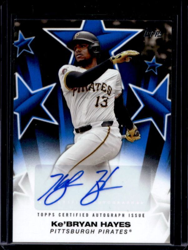 Ke'Bryan Hayes 2025 Topps #BSA-KH Baseball Stars Autographs - Blue /150 Price Guide - Sports ...