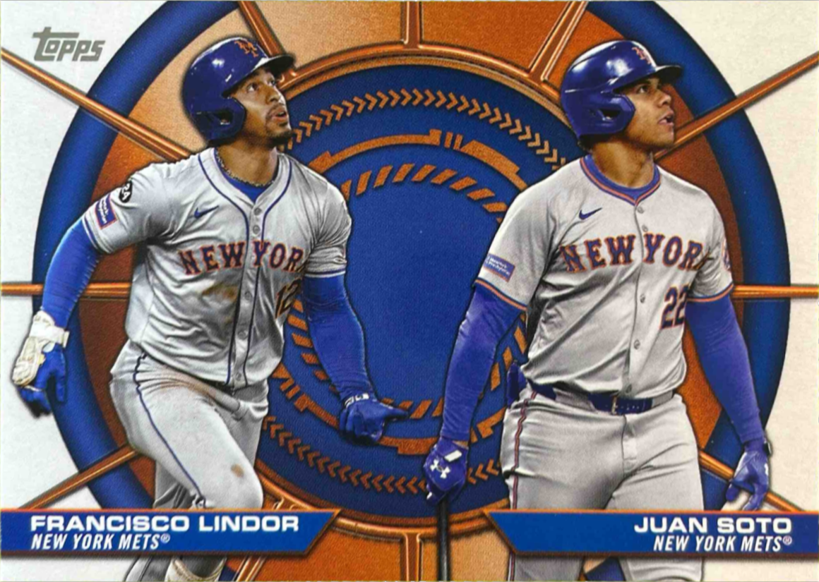 Francisco Lindor / Juan Soto 2025 Topps #DD-3 Dynamic Duals Price Guide - Sports Card Investor