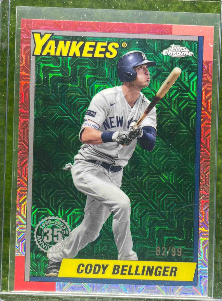 Cody Bellinger 2025 Topps #T90C-112 1990 Baseball Chrome Silver Pack ...