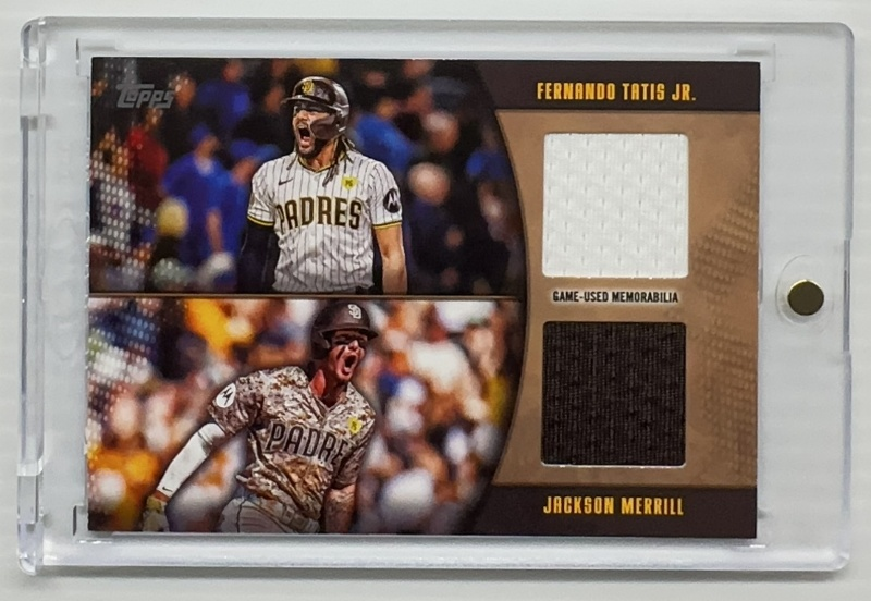 Fernando Tatis Jr. / Jackson Merrill 2025 Topps #MLMDR-TJM Major League ...