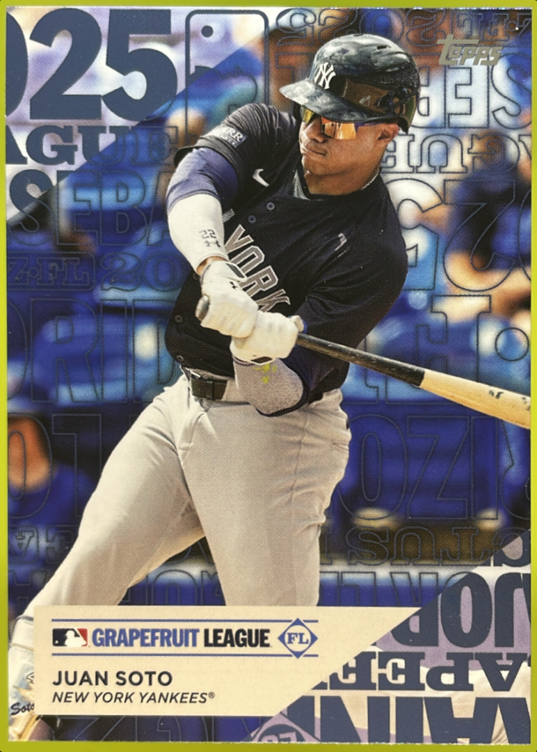 Juan Soto 2025 Topps #TG-22 Training Grounds Price Guide - Sports Card ...