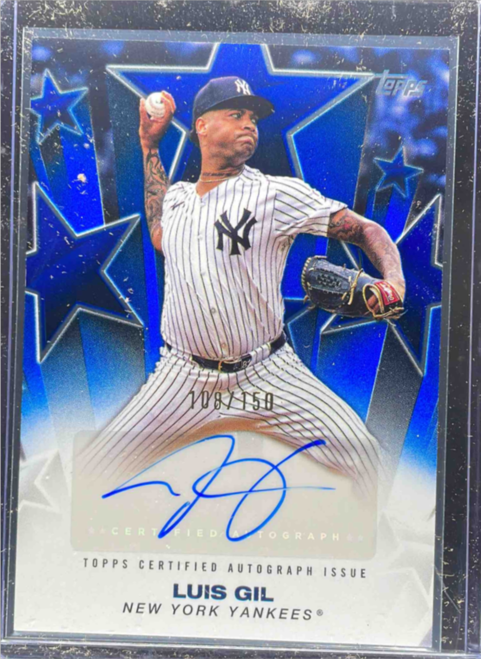 Luis Gil 2025 Topps #BSA2-LG Baseball Stars Autographs (Series 2 ...