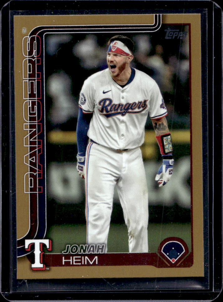 Jonah Heim 2025 Topps #51 Gold /2025 Price Guide - Sports Card Investor
