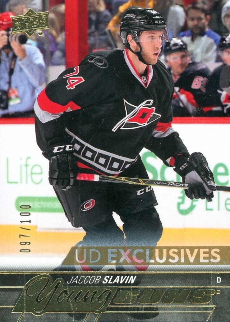 Jaccob Slavin Hockey Cards Price Guide - Sports Card Investor