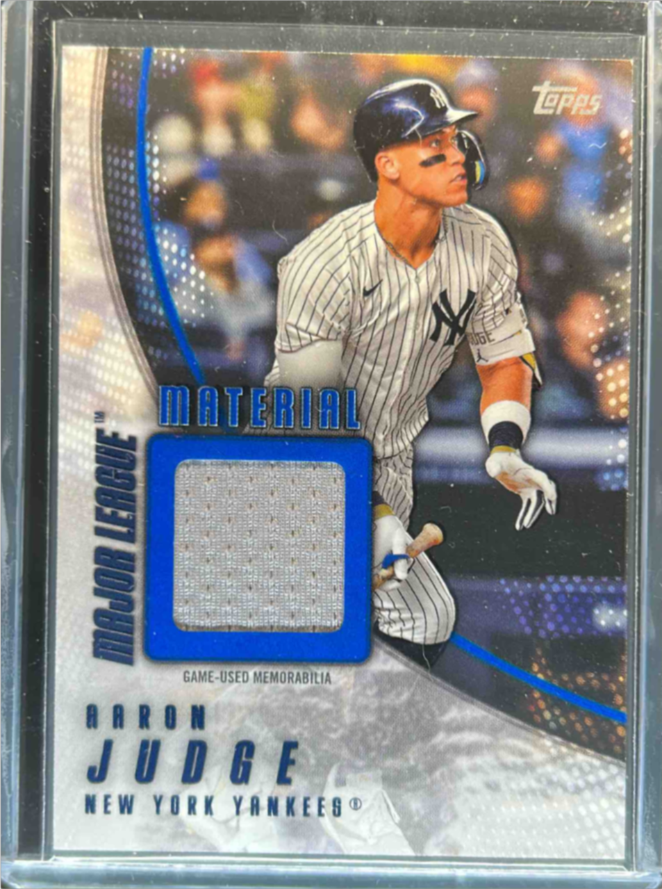 Aaron Judge 2025 Topps #MLM2-AJ Major League Material Relics (Series 2 ...