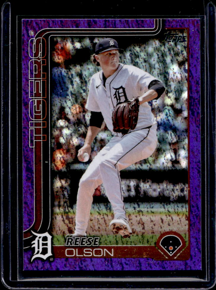 Reese Olson 2025 Topps #224 Purple Holo Foil /250 Price Guide - Sports ...