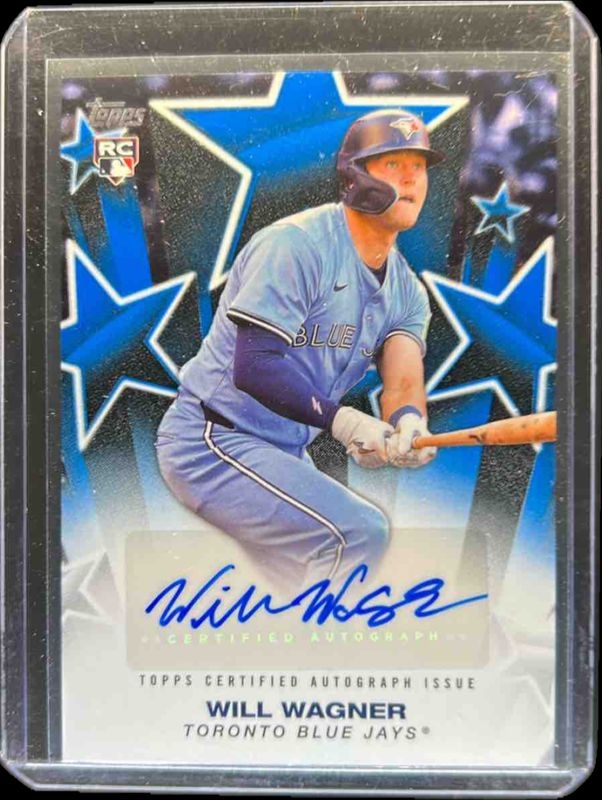 Will Wagner 2025 Topps #BSA-WW Baseball Stars Autographs - Blue /150 ...