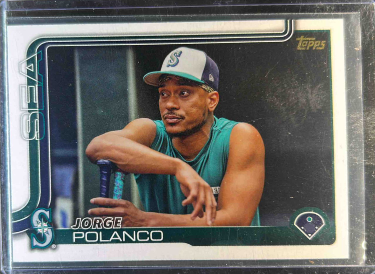 Jorge Polanco 2025 Topps #361 Golden Mirror Image Variation /(SSP ...