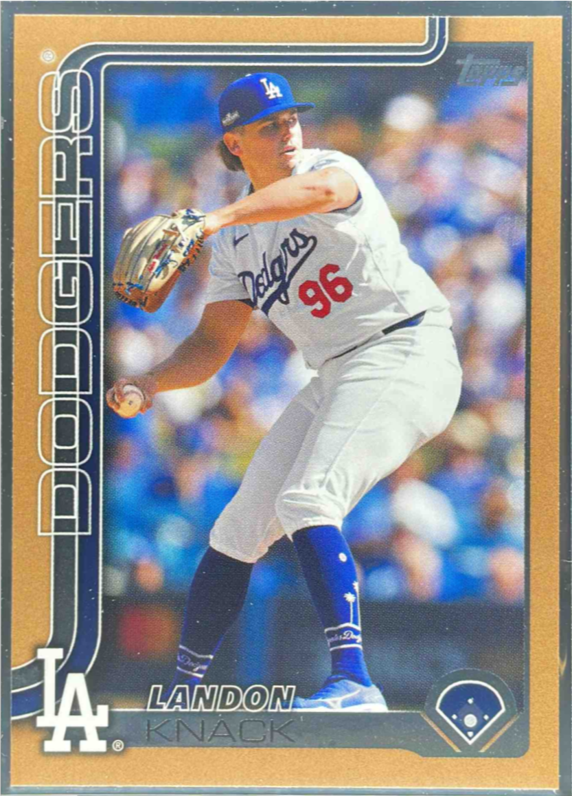 Landon Knack 2025 Topps #531 Gold /2025 Price Guide - Sports Card Investor