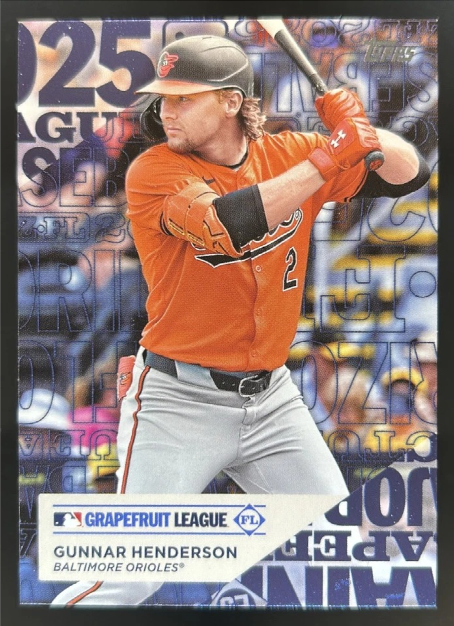 Gunnar Henderson 2025 Topps #TG-12 Training Grounds Price Guide ...