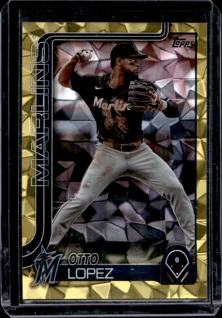 Otto Lopez 2025 Topps #172 Gold Diamante Foil /50 Price Guide - Sports ...