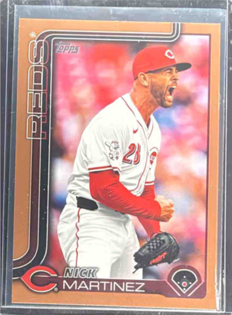 Nick Martinez 2025 Topps #696 Gold /2025 Price Guide - Sports Card Investor