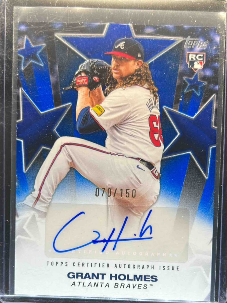 Grant Holmes 2025 Topps #BSA2-GH Baseball Stars Autographs (Series 2 ...