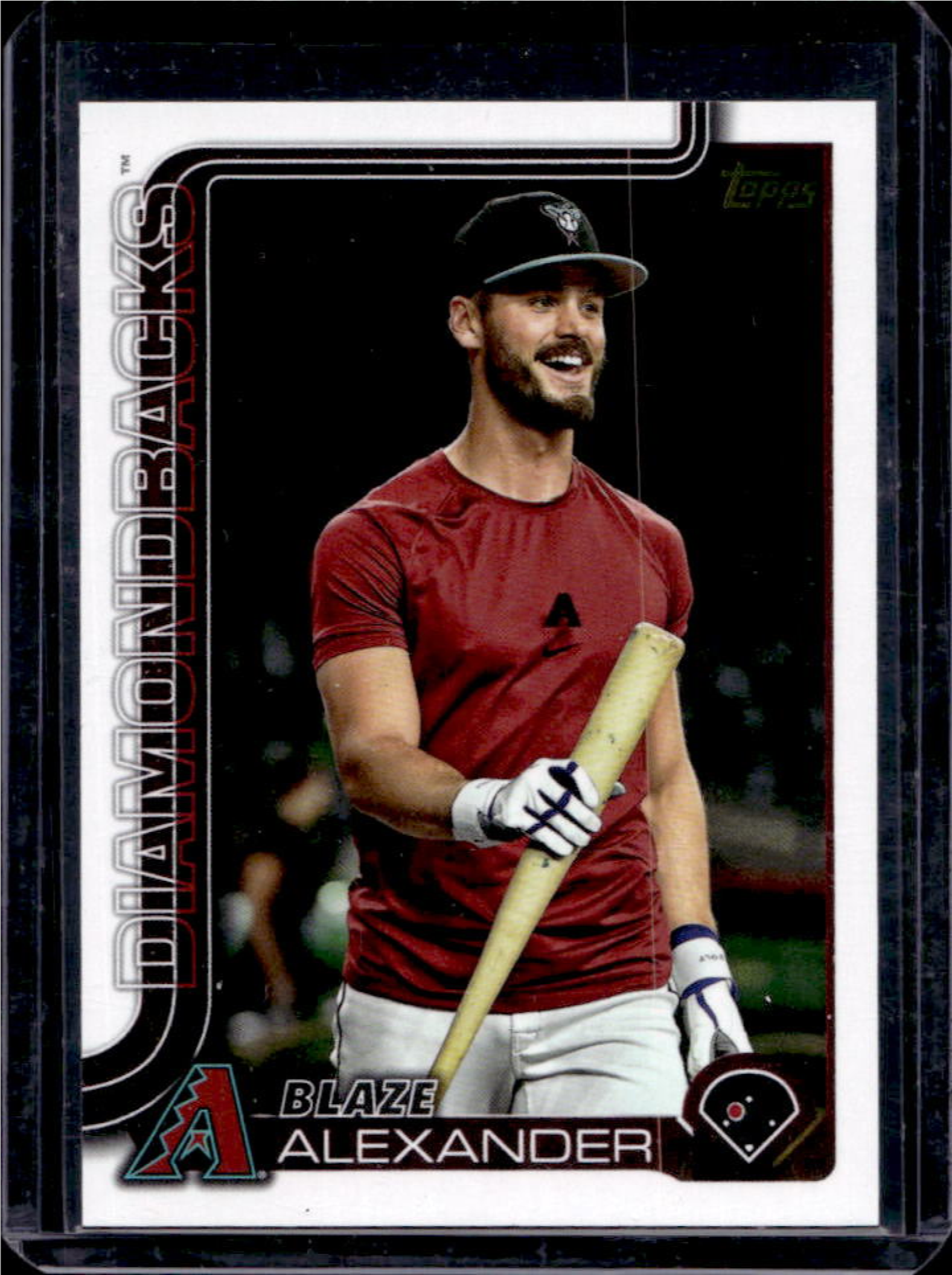 Blaze Alexander 2025 Topps #499 Golden Mirror Image Variation /(SSP ...
