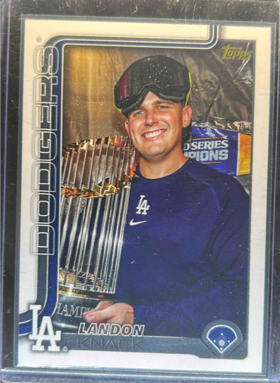 Landon Knack 2025 Topps #531 Golden Mirror Image Variation /(SSP) Price ...
