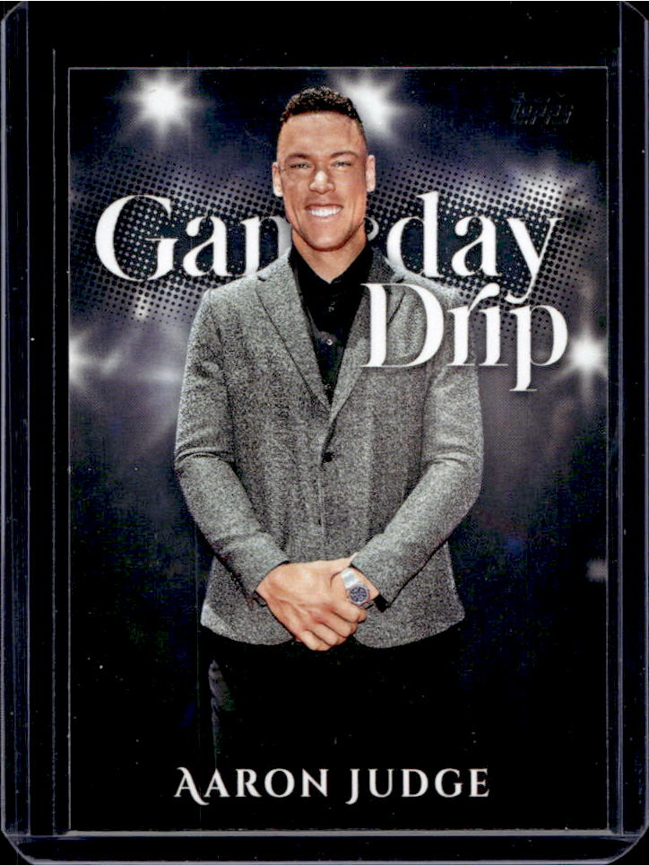 Aaron Judge 2025 Topps #GD-6 Gameday Drip Price Guide - Sports Card ...