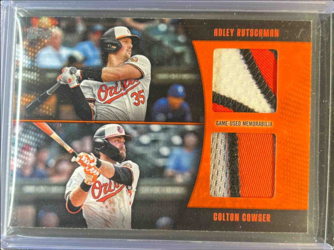 Adley Rutschman / Colton Cowser 2025 Topps #MLMD2-RC Major League ...