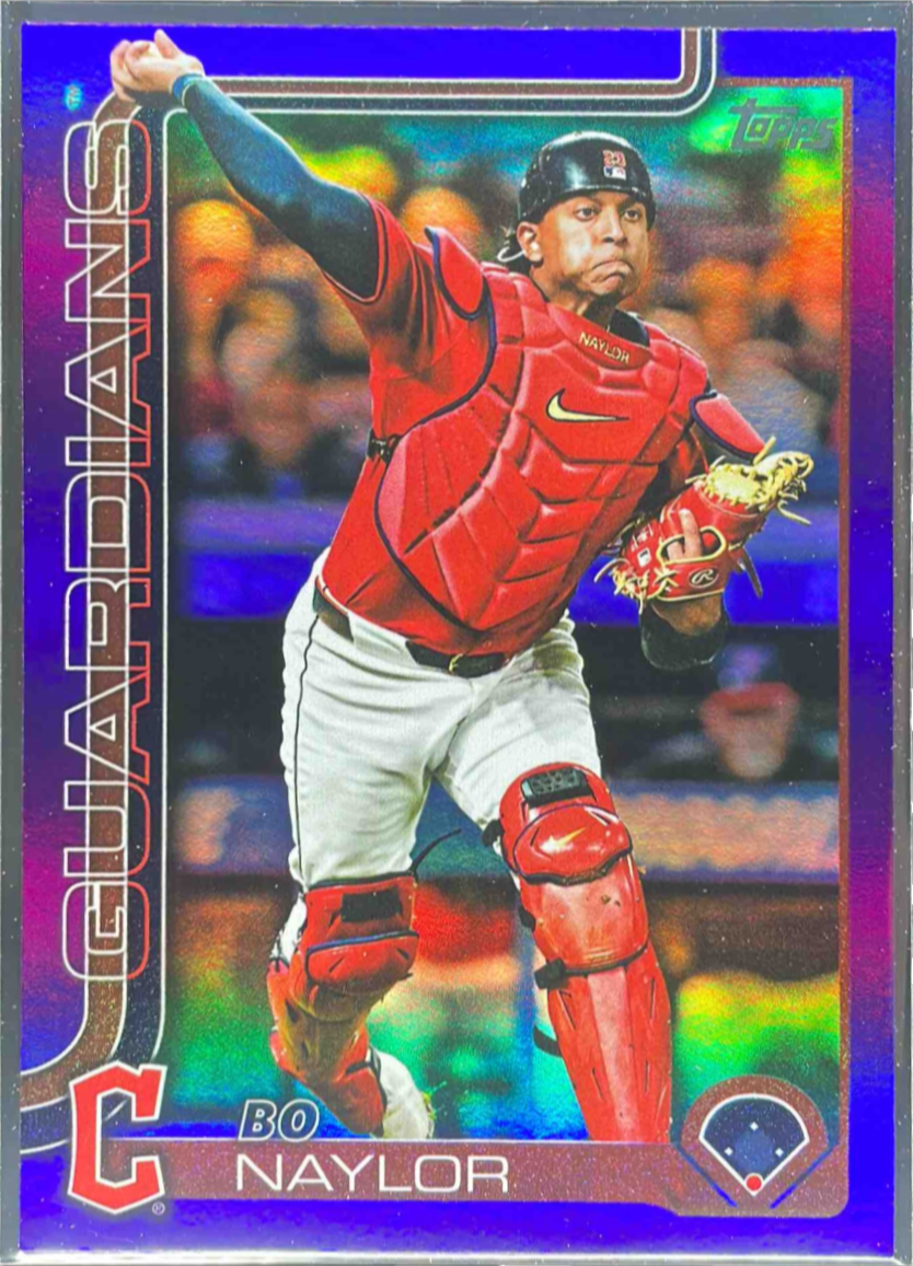Bo Naylor 2025 Topps #446 Purple Rainbow /250 Price Guide - Sports Card ...