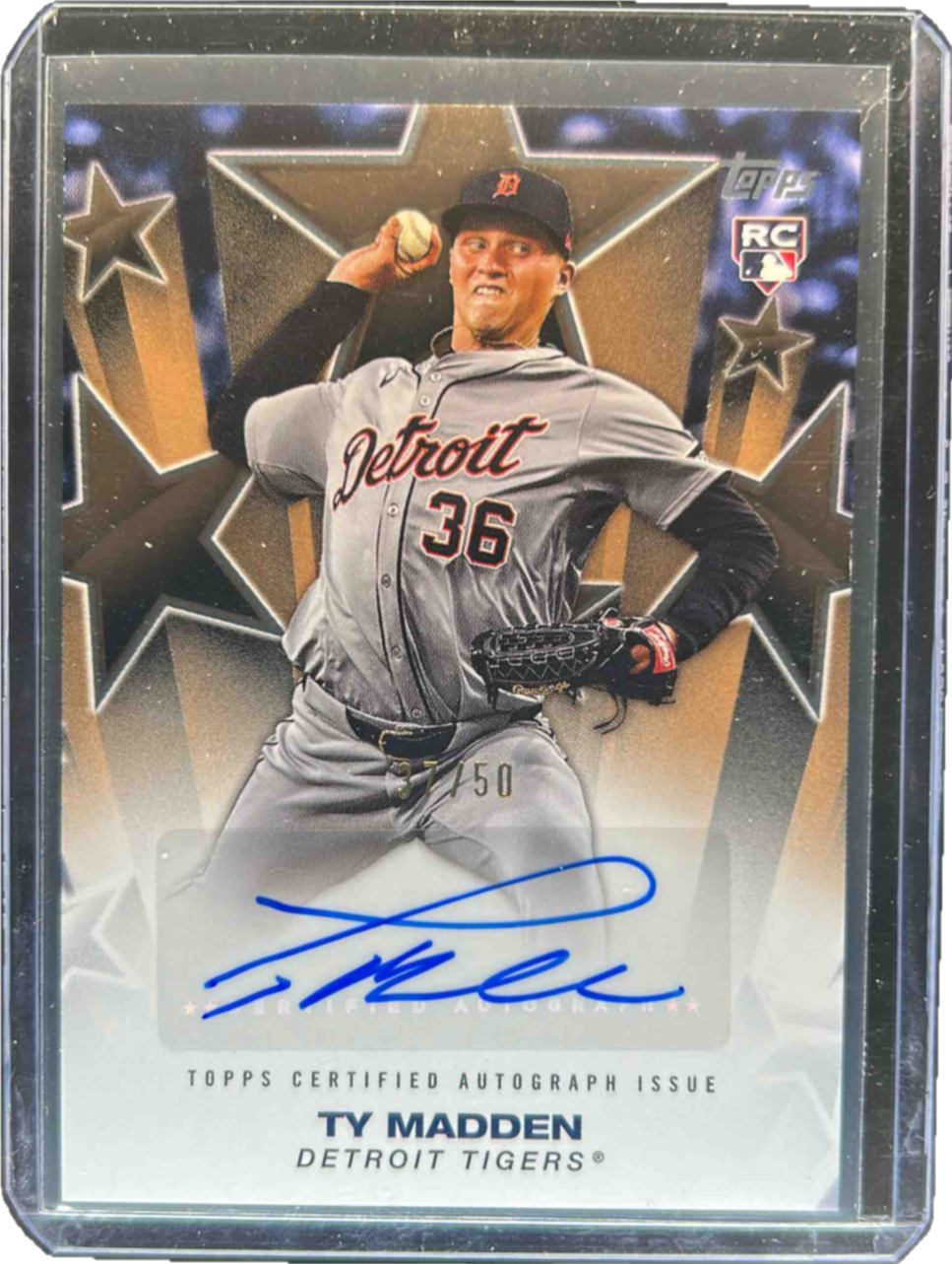 Ty Madden 2025 Topps #BSA2-TMA Baseball Stars Autographs (Series 2 ...