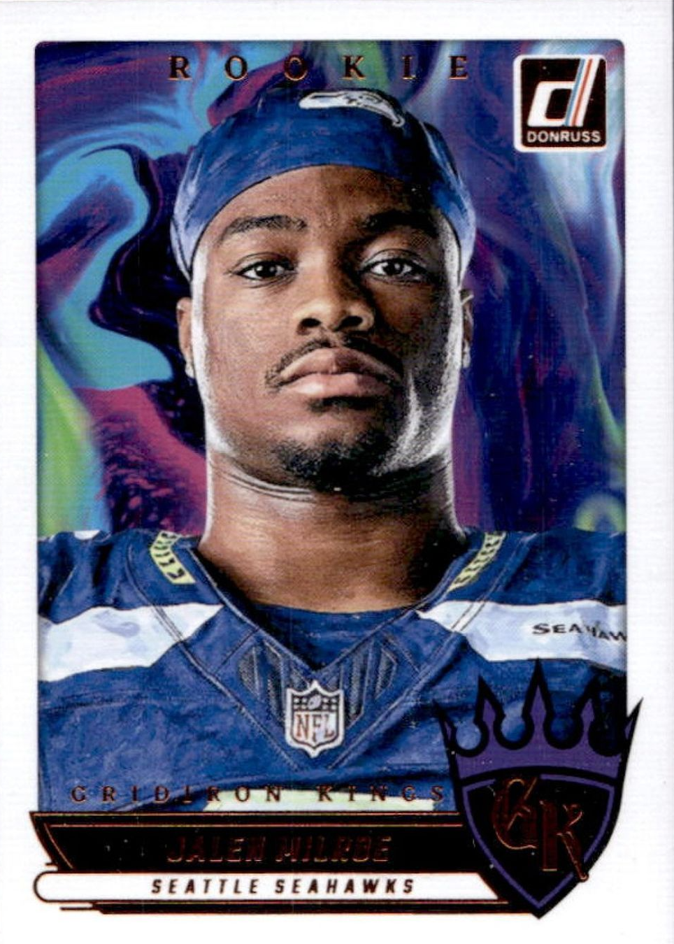 Jalen Milroe 2025 Donruss #14 Rookie Gridiron Kings Price Guide ...