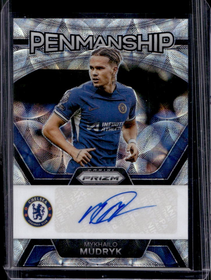 Mykhailo Mudryk 2023 Prizm Premier League #P-MM Penmanship - Choice ...