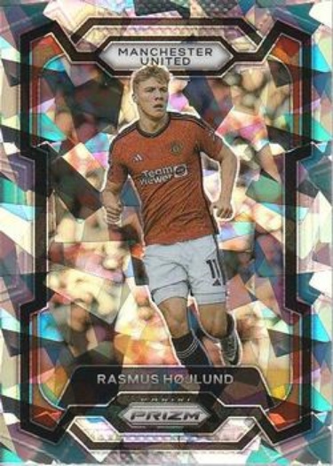 Rasmus Hojlund 2023 Prizm Premier League #51 Ice Price Guide - Sports ...