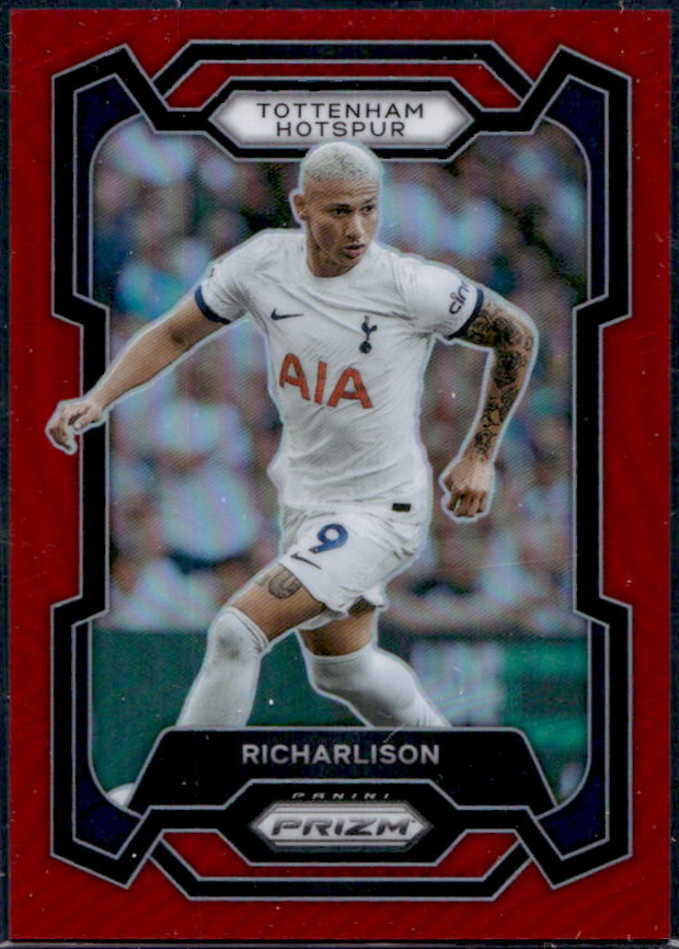 Richarlison 2023 Prizm Premier League #129 Red /199 Price Guide ...