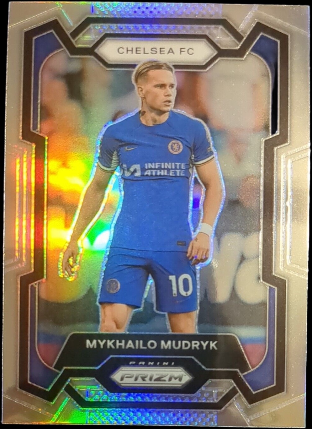 Mykhailo Mudryk 2023 Prizm Premier League #186 Silver Price Guide ...
