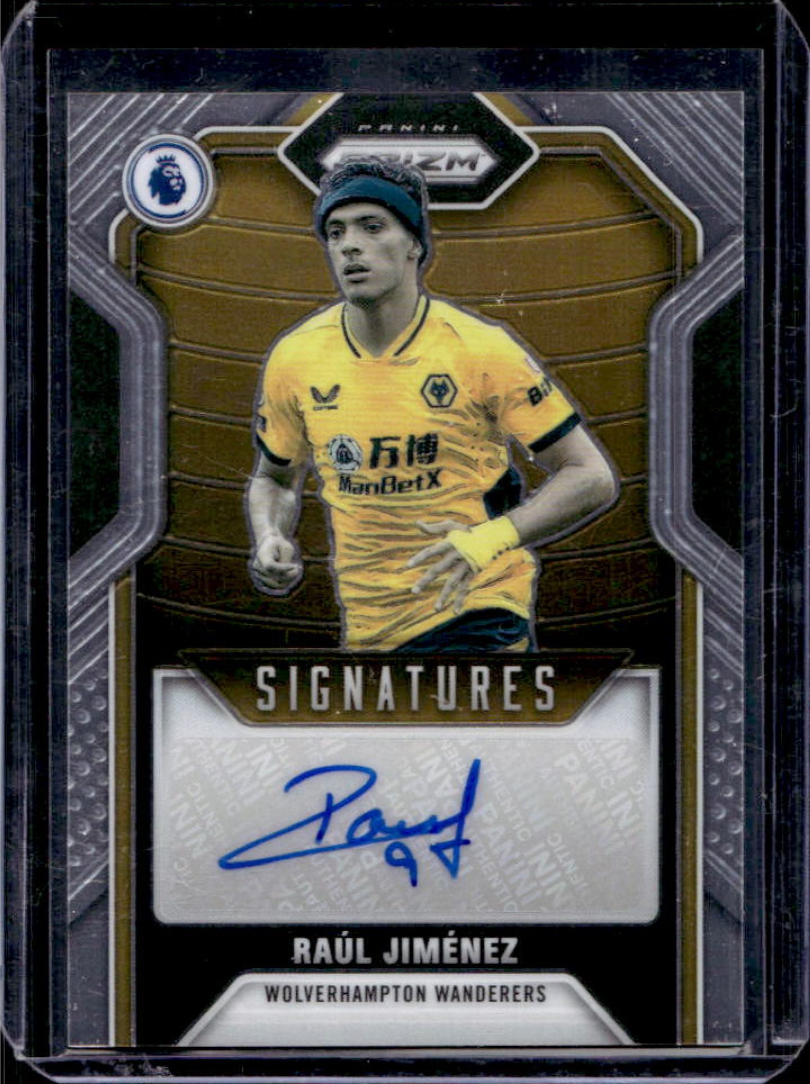 Raul Jimenez 2021 Prizm Premier League #S-RJ Signatures Price Guide ...