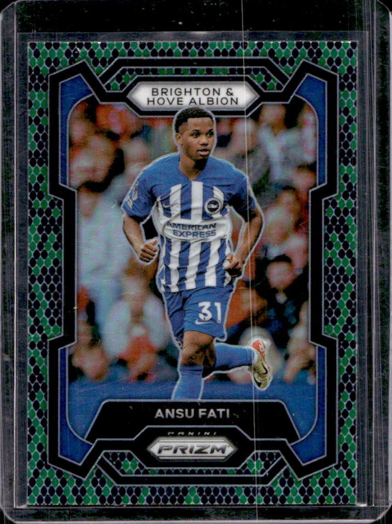 Ansu Fati 2023 Prizm Premier League #100 Snakeskin /(SSP) Price Guide ...