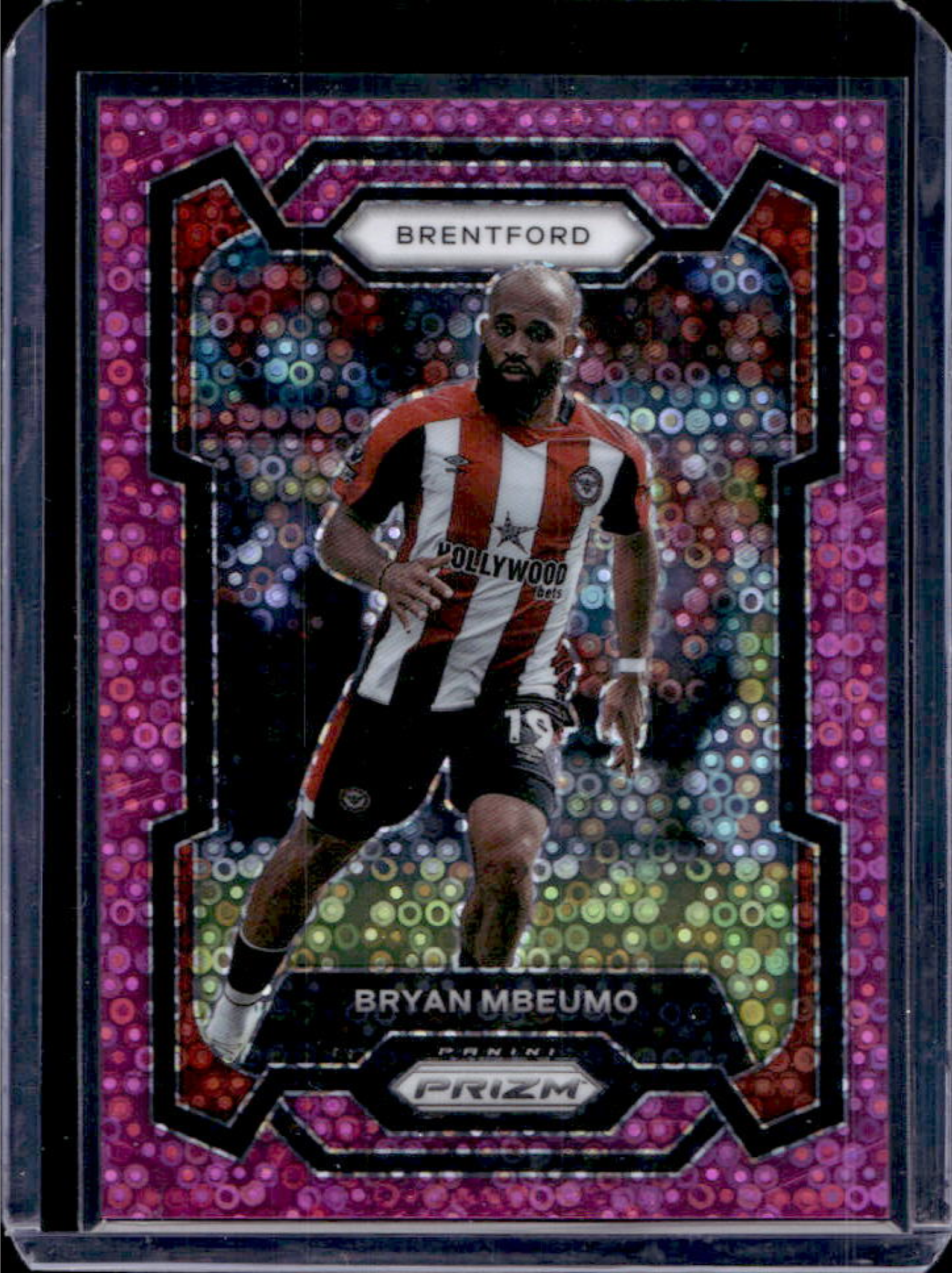Bryan Mbeumo 2023 Prizm Premier League #143 Breakaway Pink /149 Price ...