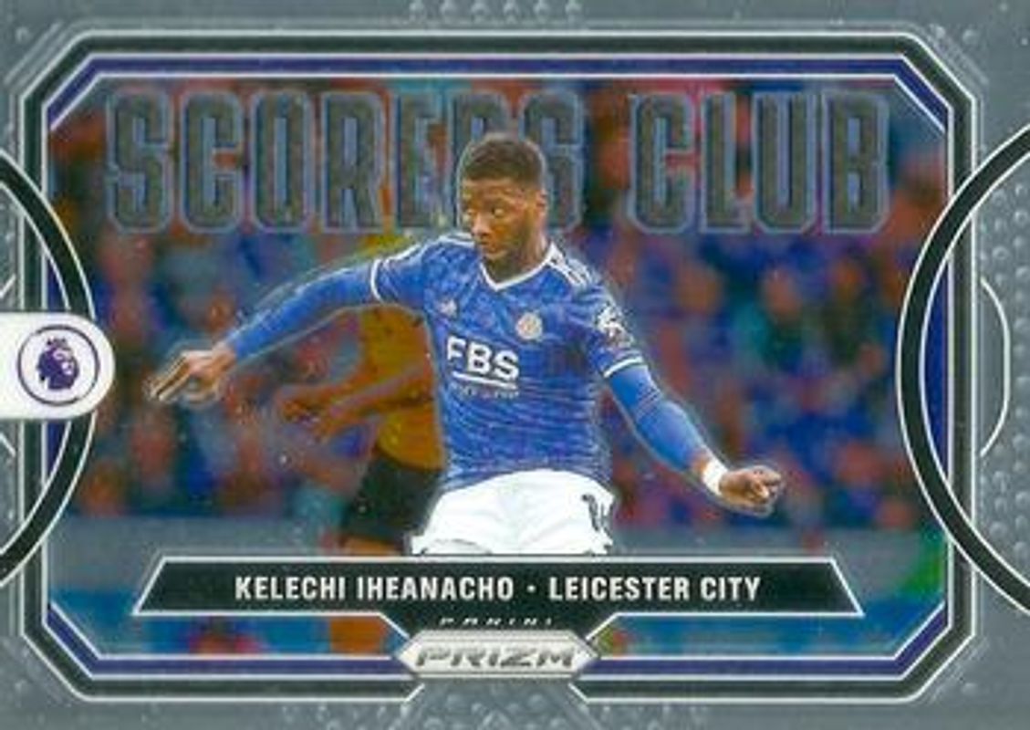 Kelechi Iheanacho 2021 Prizm Premier League #11 Scorers Club Price ...
