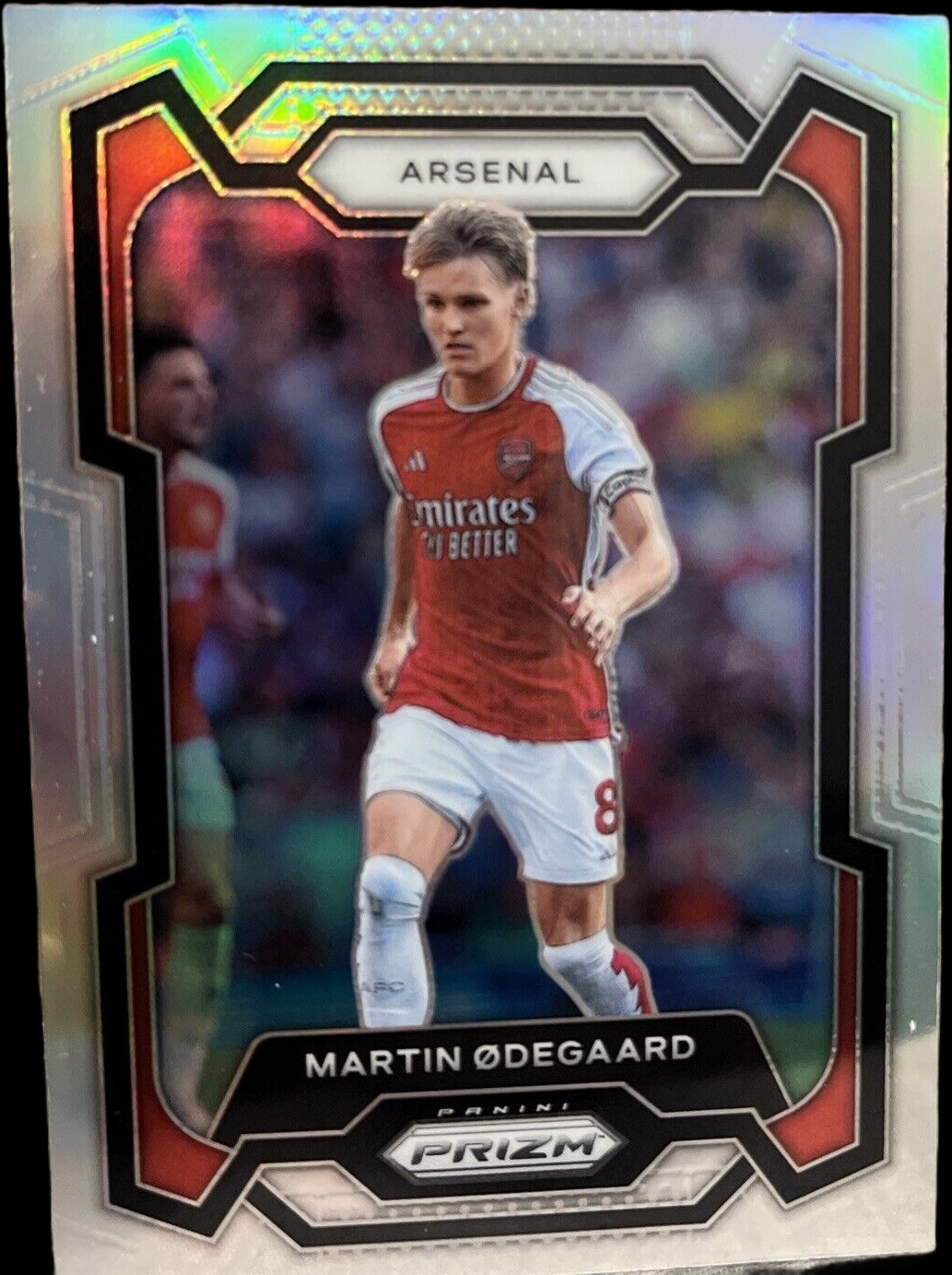 Martin Odegaard 2023 Prizm Premier League #19 Silver Price Guide ...