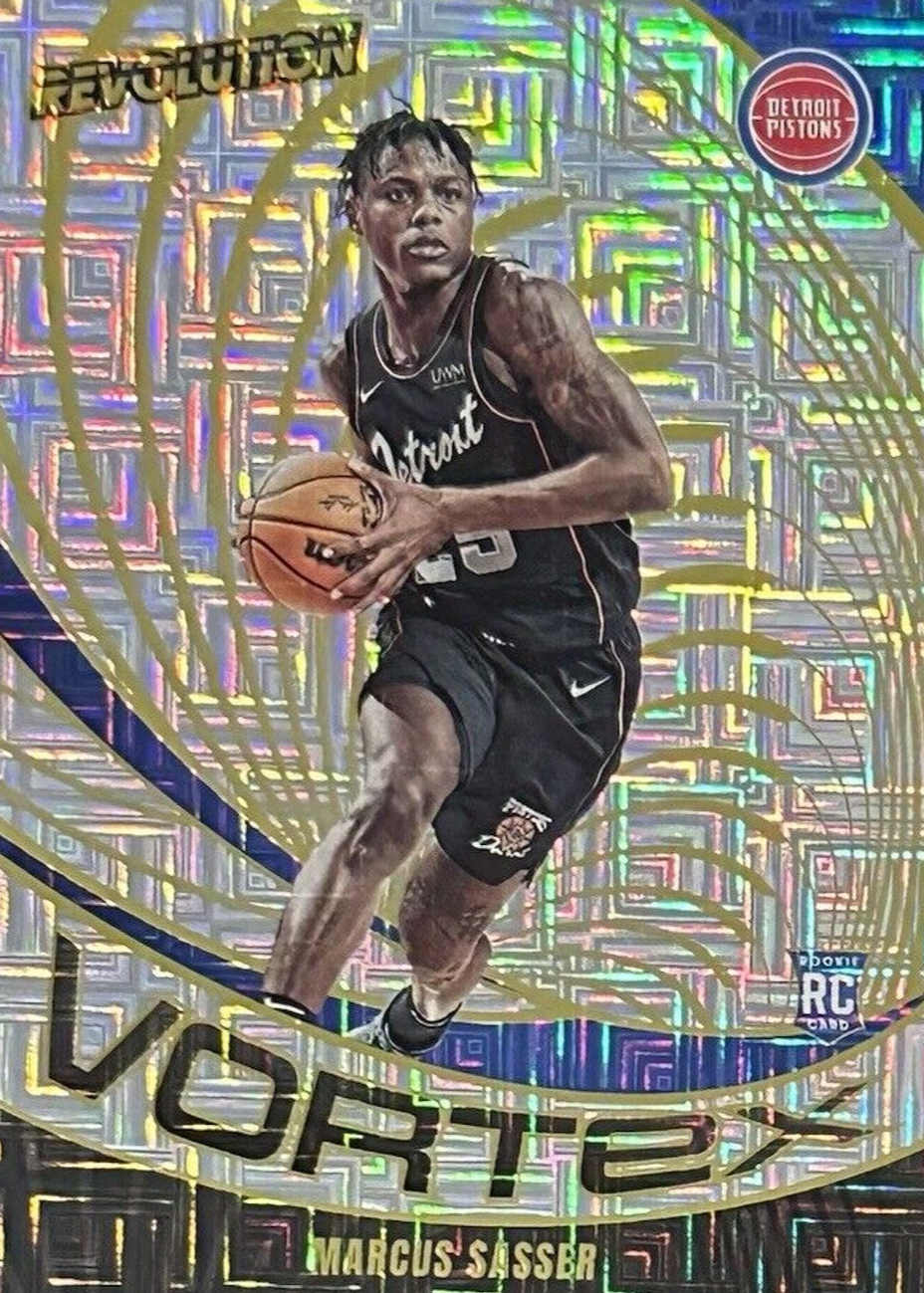 Marcus Sasser 2023 Revolution #8 Vortex - Levels Price Guide - Sports ...