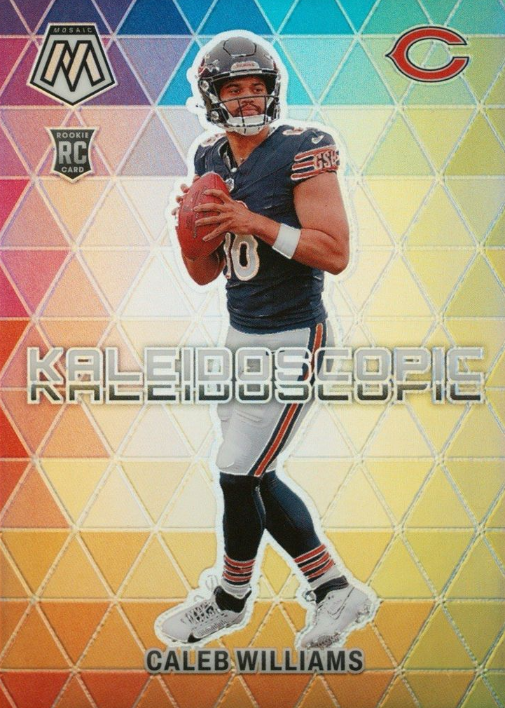 Caleb Williams 2024 Mosaic #14 Kaleidoscopic /(SSP) Price Guide ...