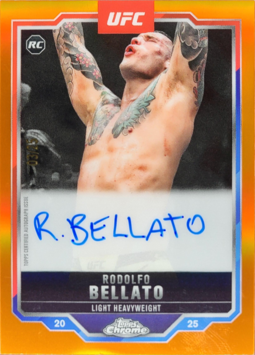 Rodolfo Bellato MMA Cards Price Guide - Sports Card Investor