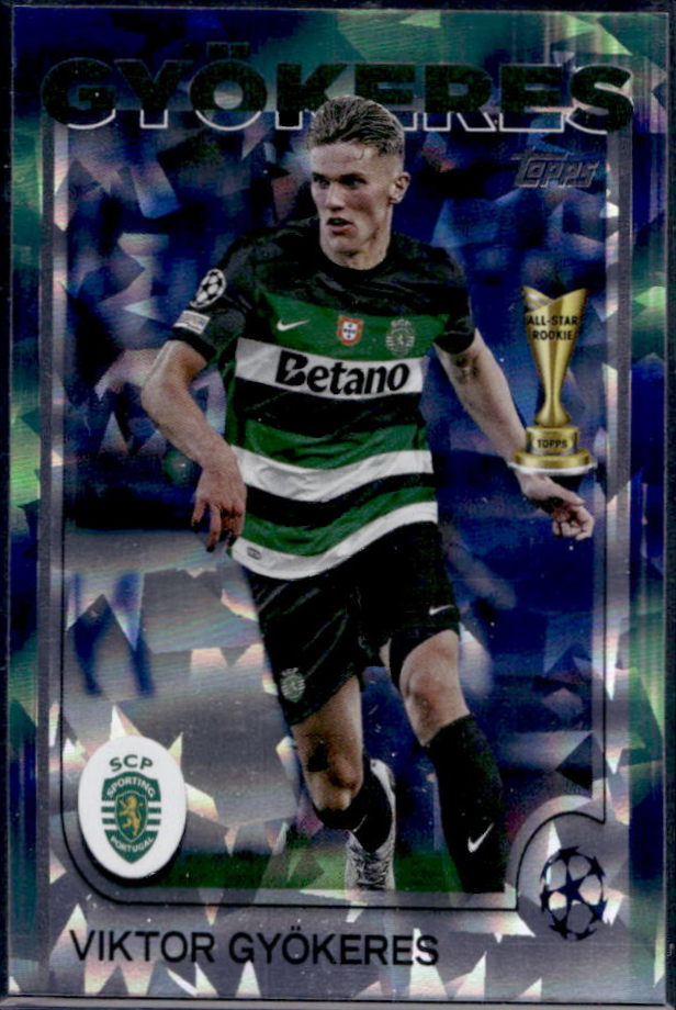 Viktor Gyokeres 2024 Topps UEFA Club Competitions #131 Northern Lights ...