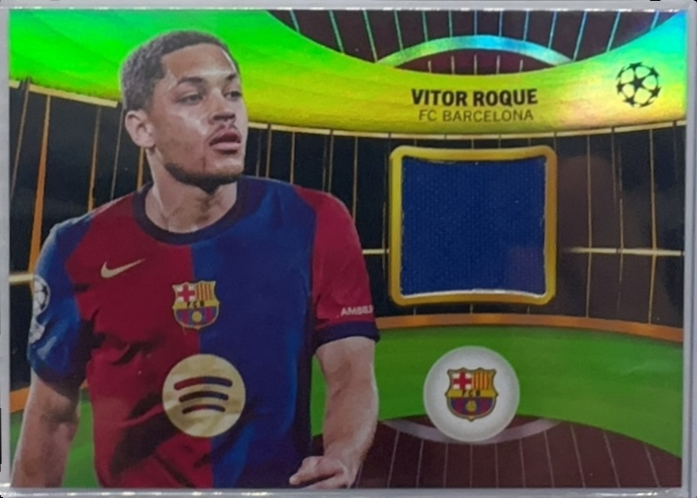 Vitor Roque 2024 Topps UEFA Club Competitions #SR-VR Topps Superstar ...