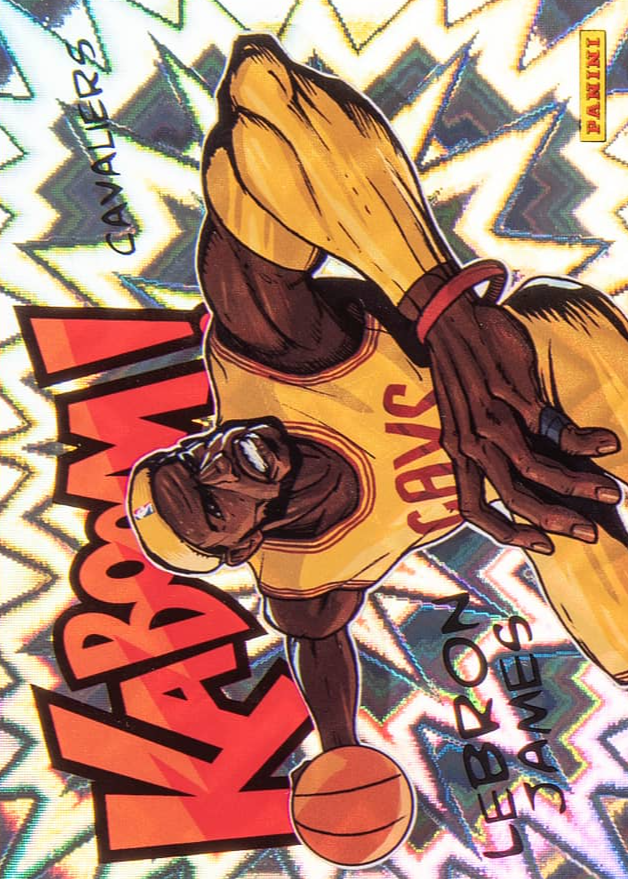 LeBron James 2014 Excalibur #1 Kaboom! /(SSP) Price Guide - Sports Card ...