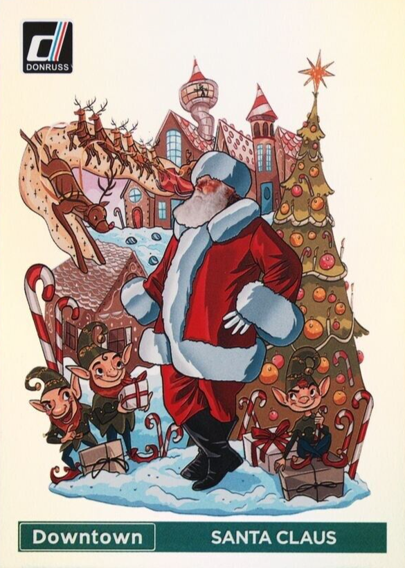 Santa Claus 2022 Donruss #DT-SC Downtown /(SSP) Price Guide - Sports ...