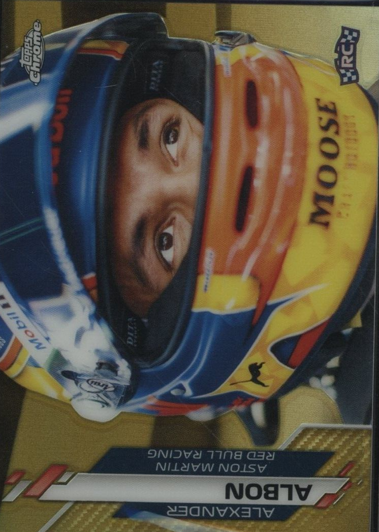 Alexander Albon 2020 Topps Chrome Formula 1 #178 F1 Racers - Gold ...