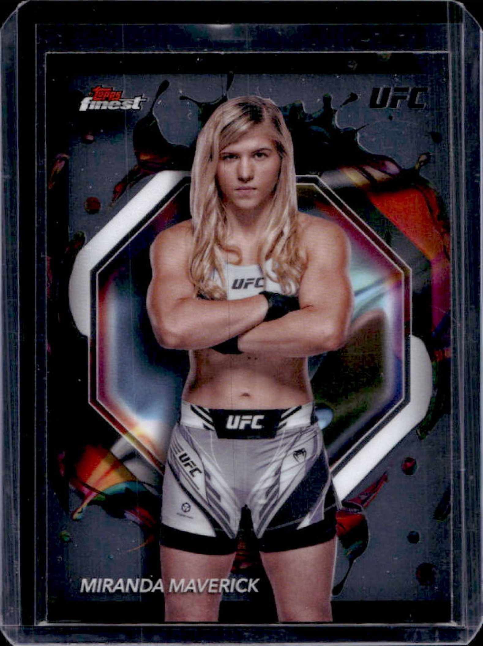 Miranda Maverick 2024 Topps Finest UFC #250 Base Price Guide - Sports ...