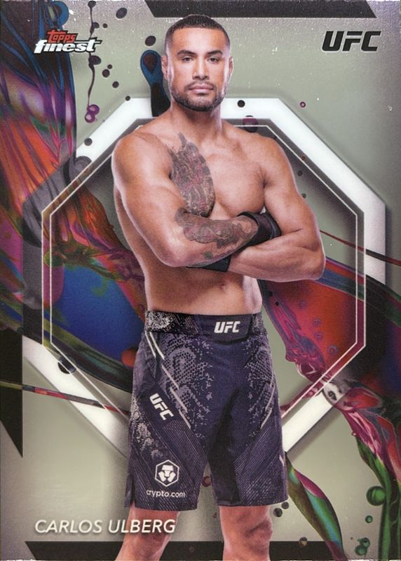 Carlos Ulberg 2024 Topps Finest UFC #18 Base Price Guide - Sports Card ...