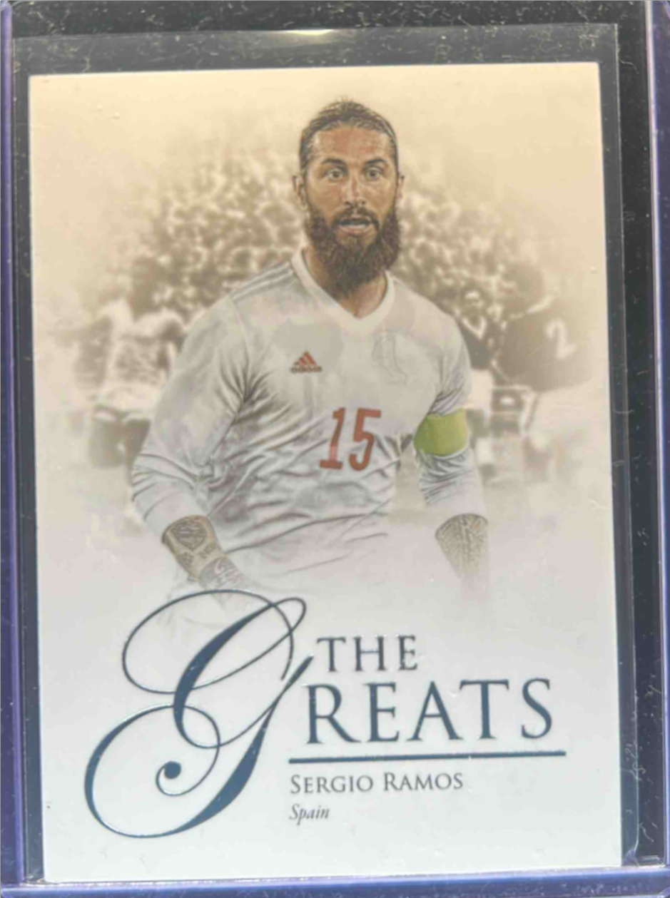 Sergio Ramos 2023 Futera Unique World Football #115 Silver /69 Price ...
