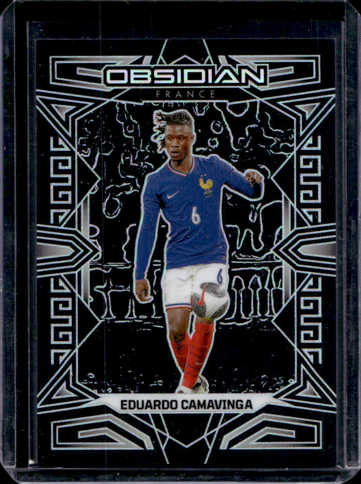 Eduardo Camavinga 2023 Obsidian #159 Base /120 Price Guide - Sports ...