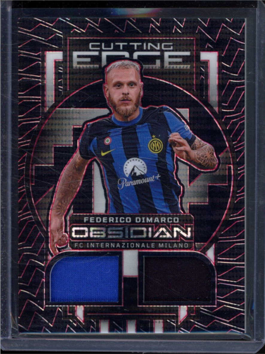 Federico Dimarco 2023 Obsidian #CE-FD Cutting Edge - Electric Etch Red ...